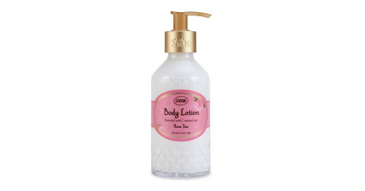 Body Lotion - Bottle Rose Tea, 200 ml | SABON Romania