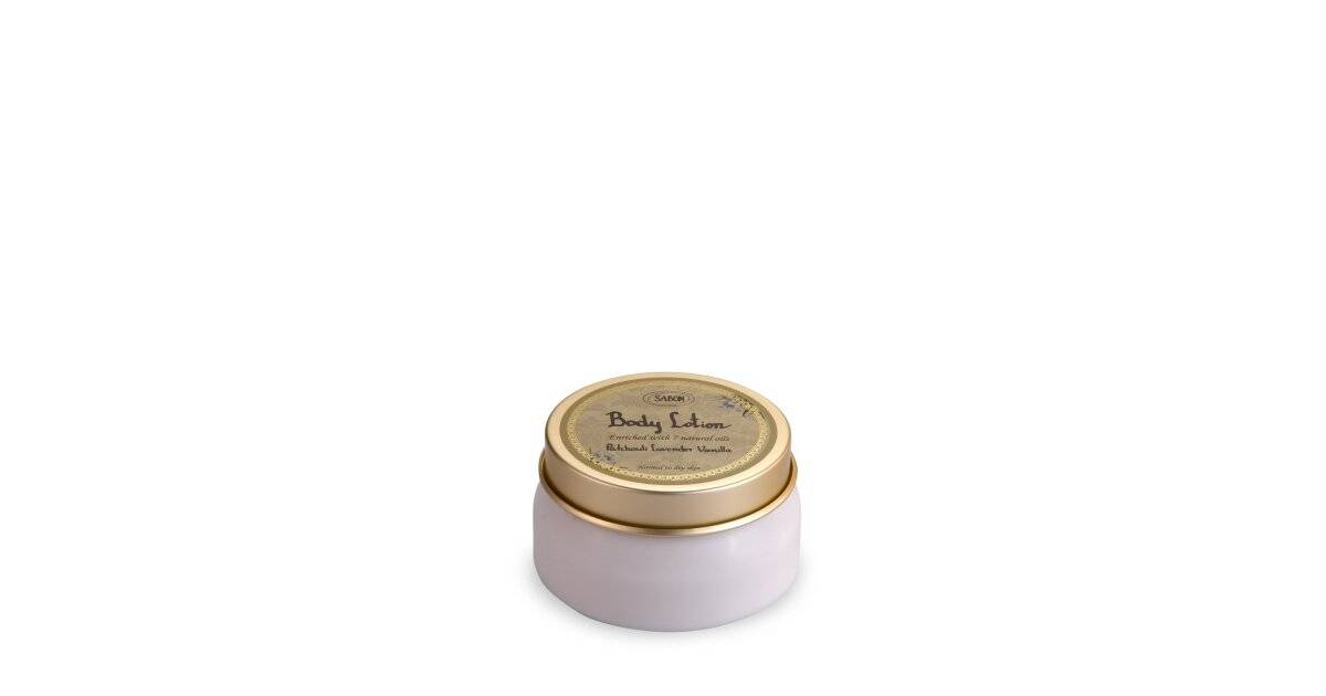Cremă de corp PET Paciulie - Lavandă - Vanilie, 140 ml | SABON România